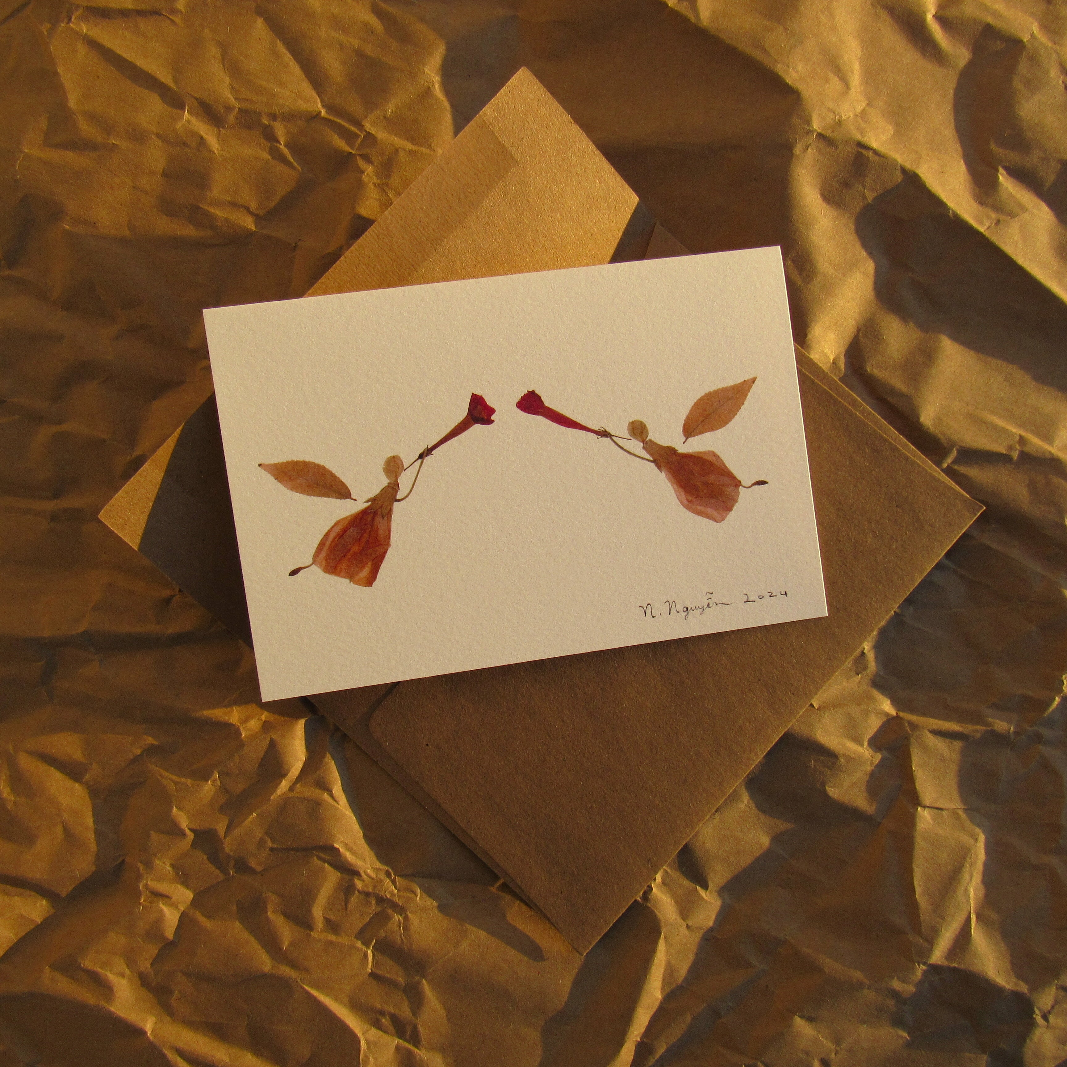 "Hark!" greeting card | Fresh Press Art