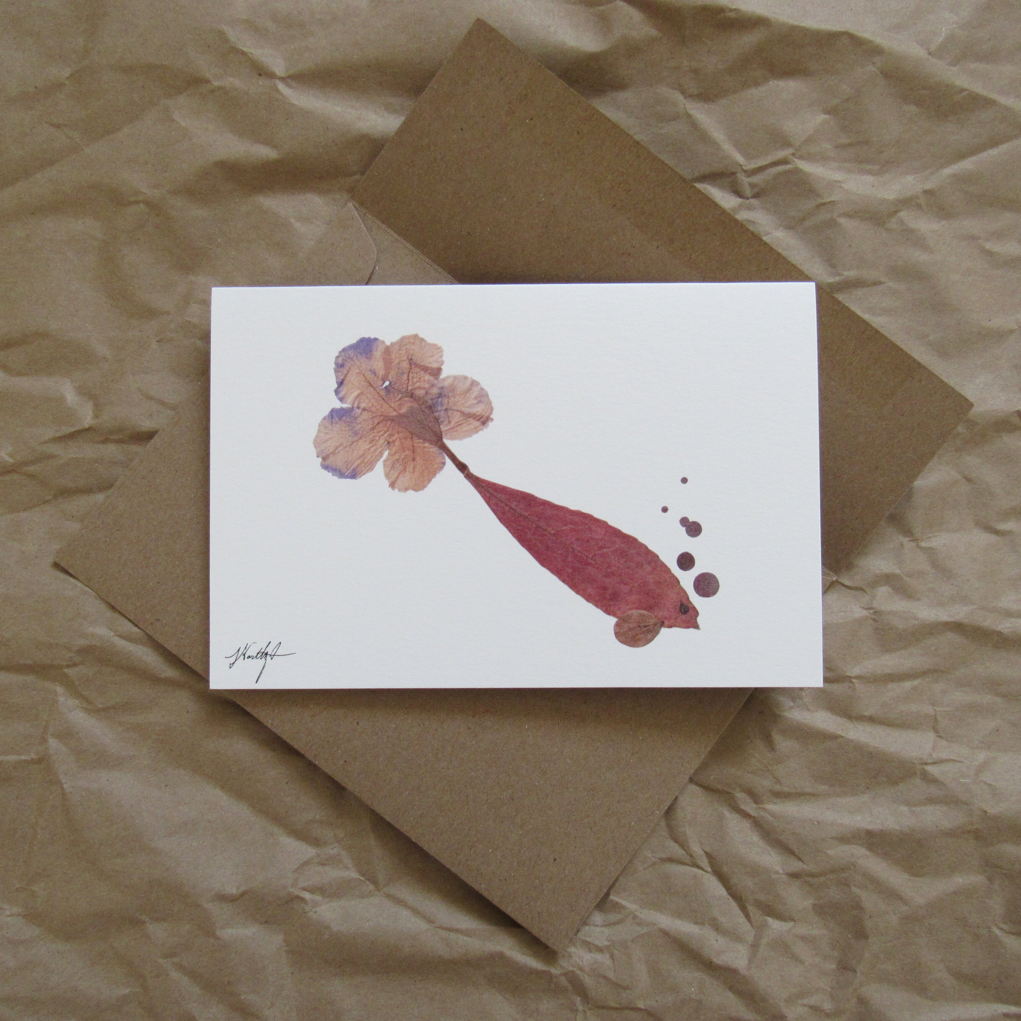 Fresh Press "Fish" greeting card – Fresh Press Art